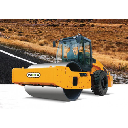 SINGLE DRUM ROLLER - RODILLO LISO COMPACTADOR DE 14 TONELADAS